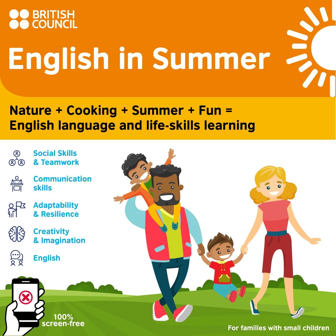 Learn English and life-skills with your children this summer by eating ...